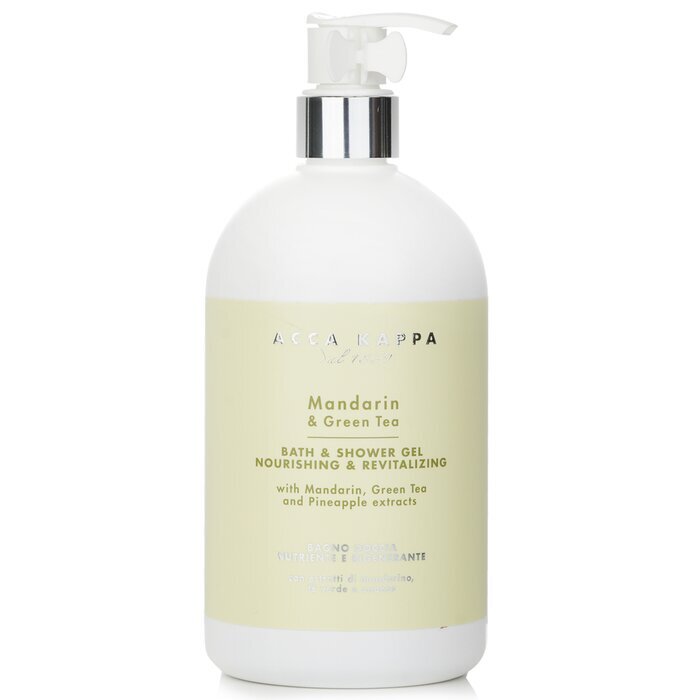Acca Kappa Mandarin & Green Tea Bath & Shower Gel 500ml – Europa Cosmetica